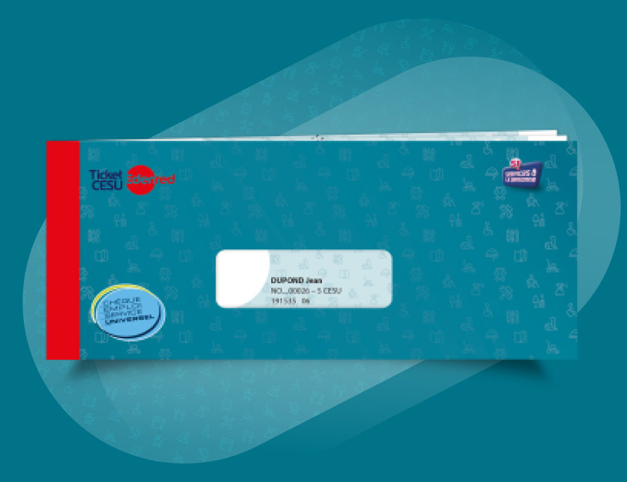 Ticket CESU : Chèque Emploi Service Universel - CESU Préfinancé - Edenred